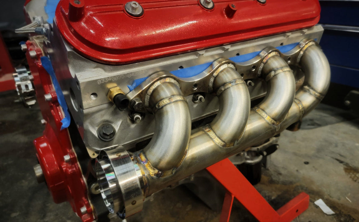LSX Universal Turbo Manifolds - Down and Forward Style. – Performance ...