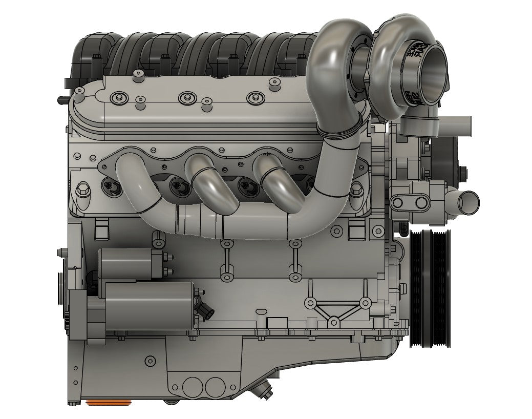 LSX Topmount Twin Turbo Manifolds – Performance Supercar