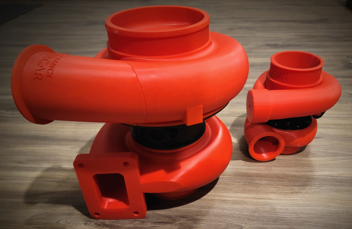 3D Printed Mock-Up Turbo - T6 - Promod – Performance Supercar