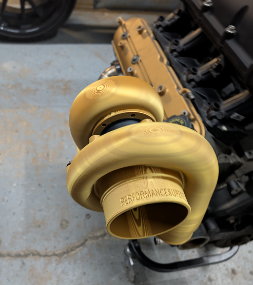 3D Printed Plastic Mock-up Turbo - PTE 7275 - H Cover - Next Gen - Mid ...