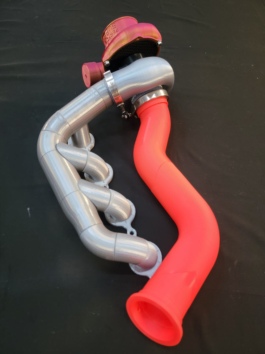 LSx/ LTx - Top Mount Turbo Manifolds - Universal - 3d Printed Mockup ...