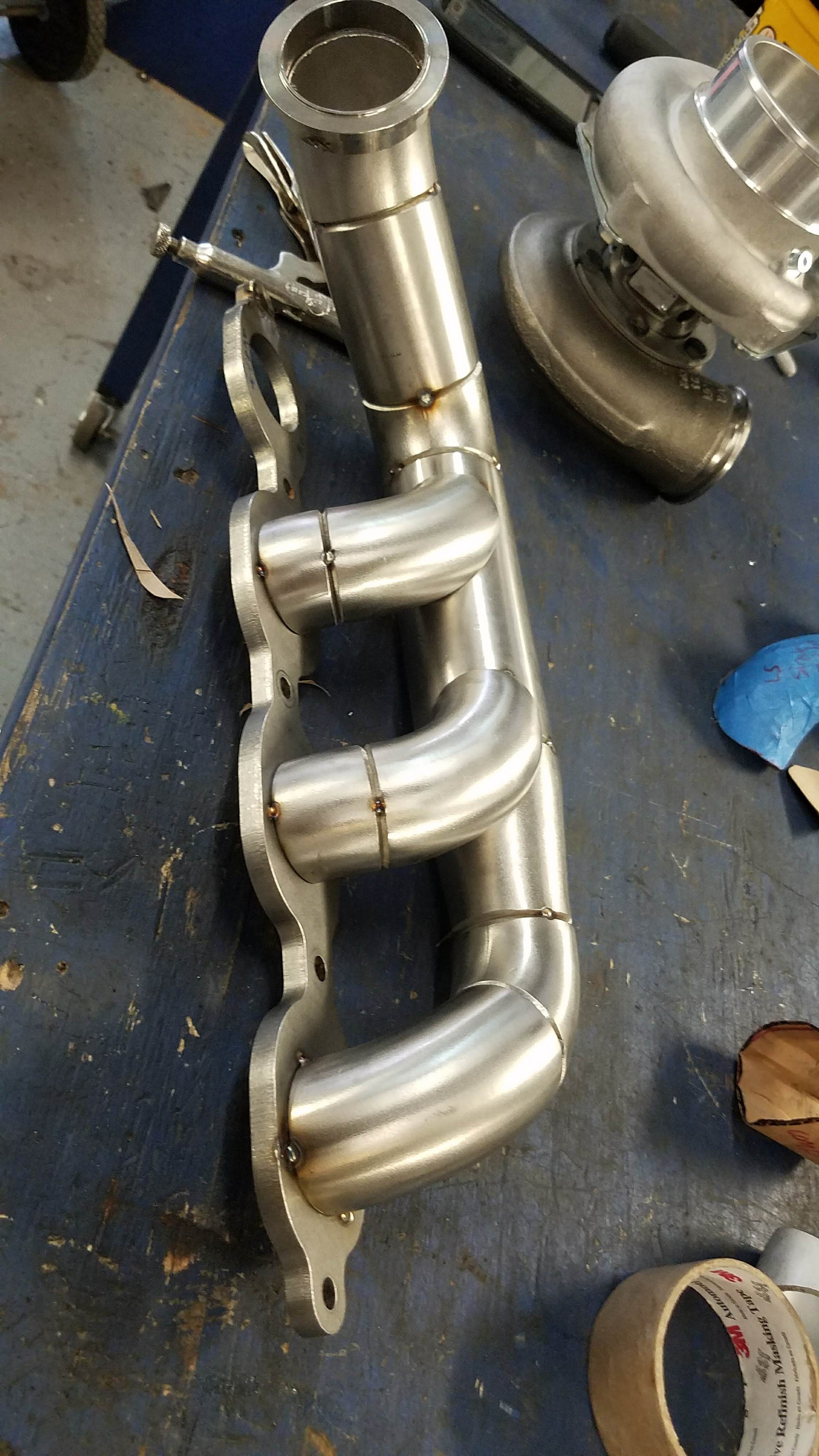 LT1/LT4 Topmount Turbo Manifolds (Gen V) – Performance Supercar